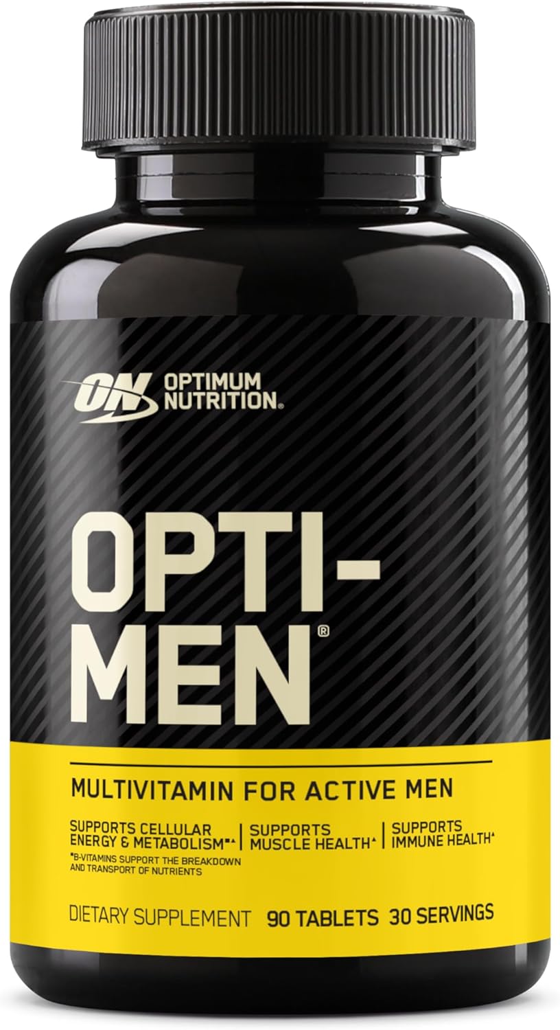 Optimum Nutrition Opti-Men Multivitamin Tablets - 90 Count, Varied Pac ...