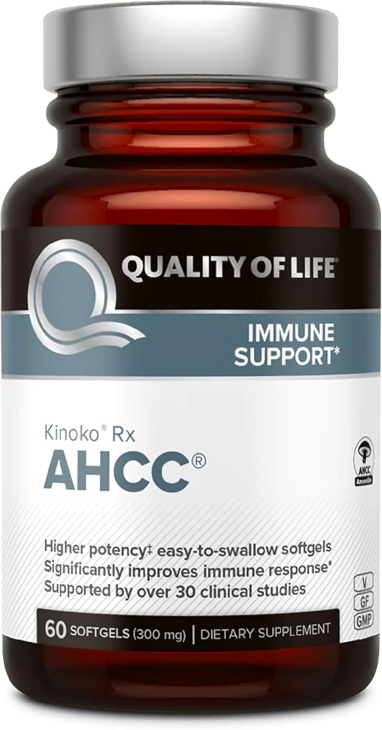 High-Quality AHCC Immune Support Supplement - Natural Mushroom Extract ...