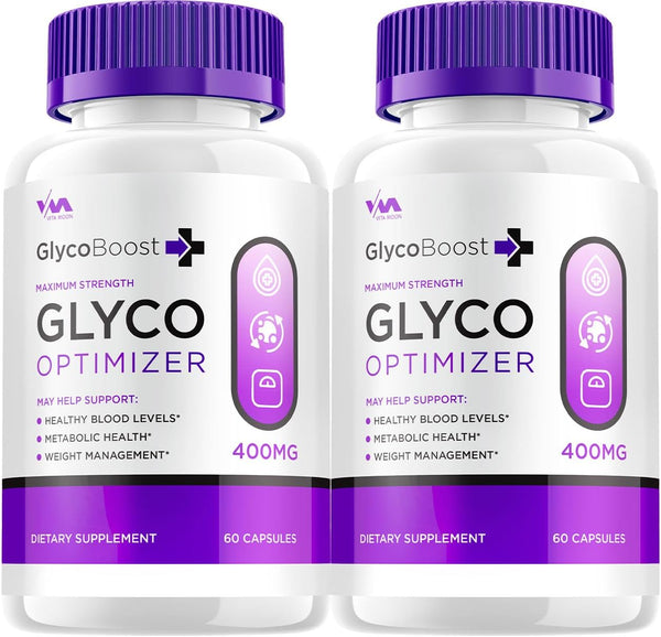 Glyco Optimizer Supplement 2 Pack - Advanced Formula for Healthy Vitam ...