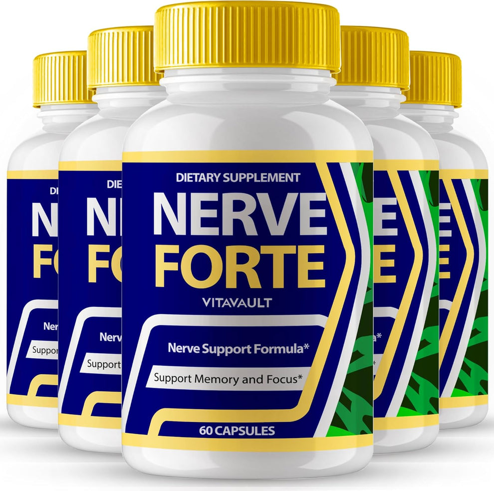 Nerve Forte Brain Supplements for Memory and Focus - Advanced Formula ...