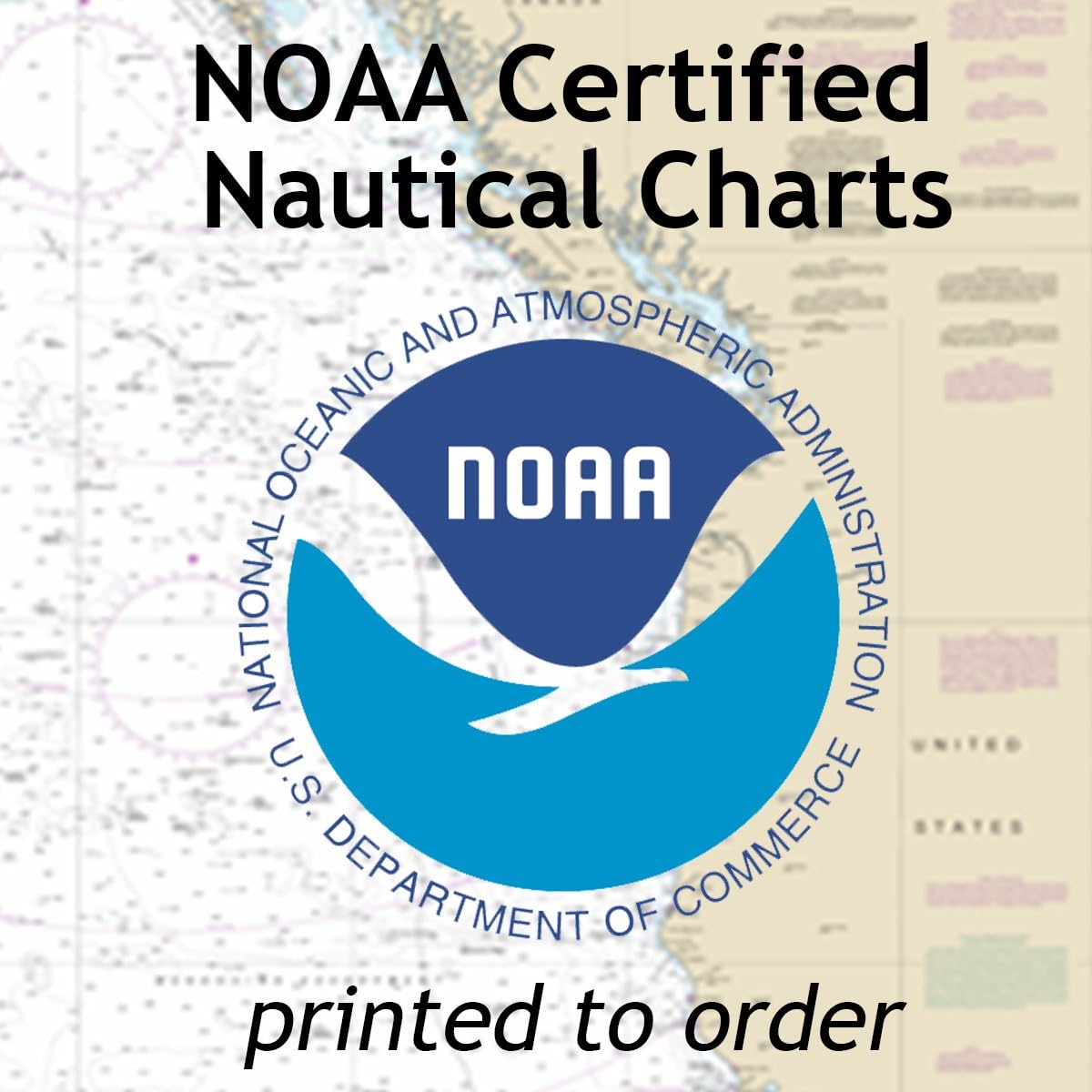 NOAA Chart 18400: Safe Marine Navigation Nautical Map – espot.com.au