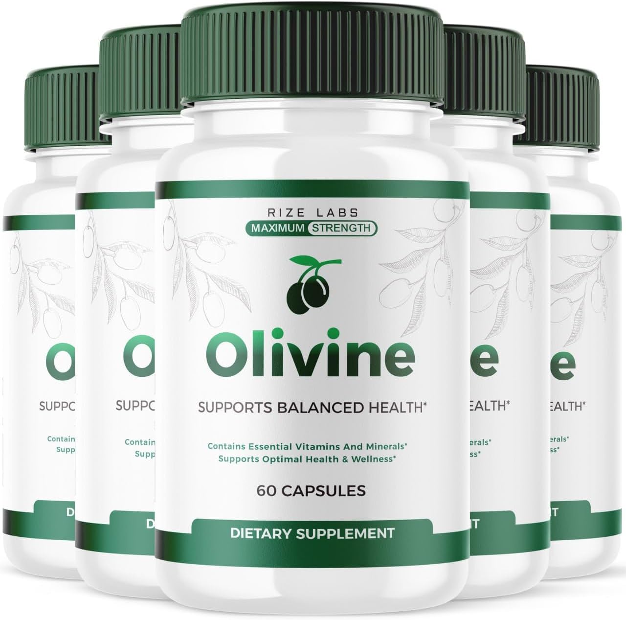 Olivine Slimming Formula Superfood Capsules - 300 Capsules x 5 Pack ...